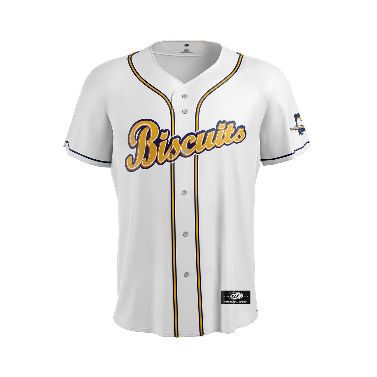Authentic Home Jersey – Montgomery Biscuits